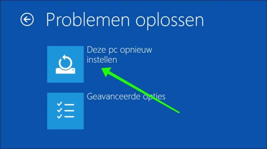Windows 10 Opnieuw Installeren inclusief Backup Maken (Gids)