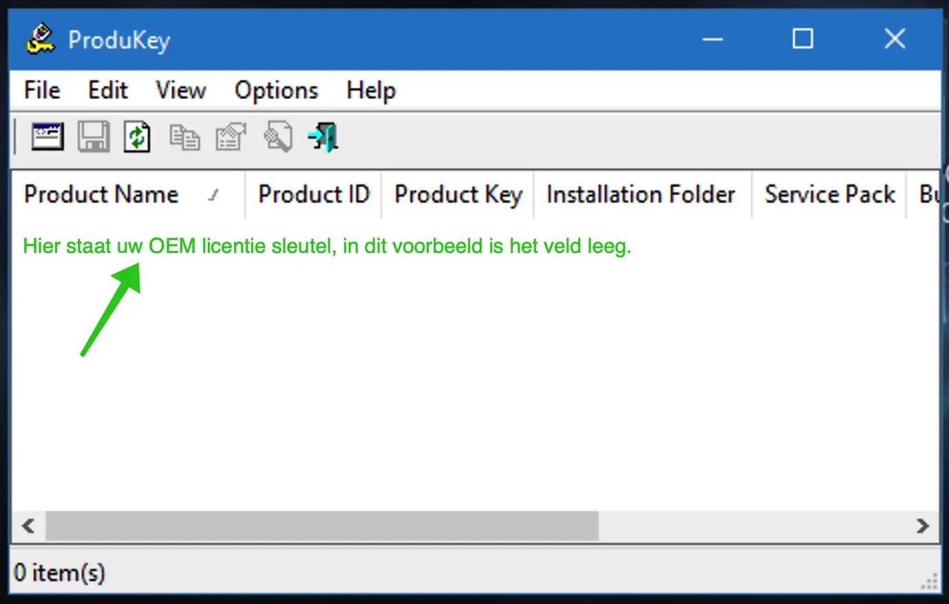 OEM licentie sleutel opzoeken voor Windows (in de BIOS) - PC Tips