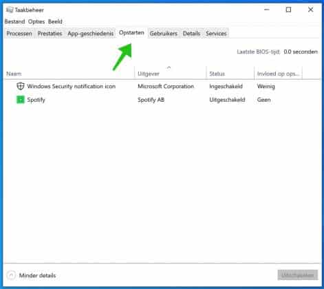 Opstart apps uitschakelen in Windows 10? Zo werkt het