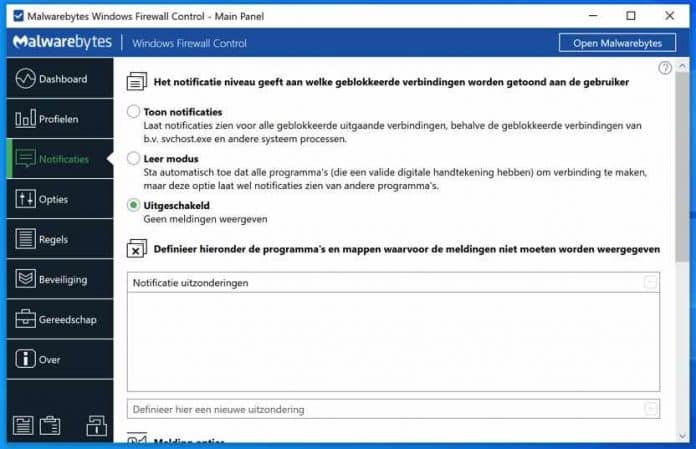 Malwarebytes Windows Firewall Control - Maak de Firewall beter