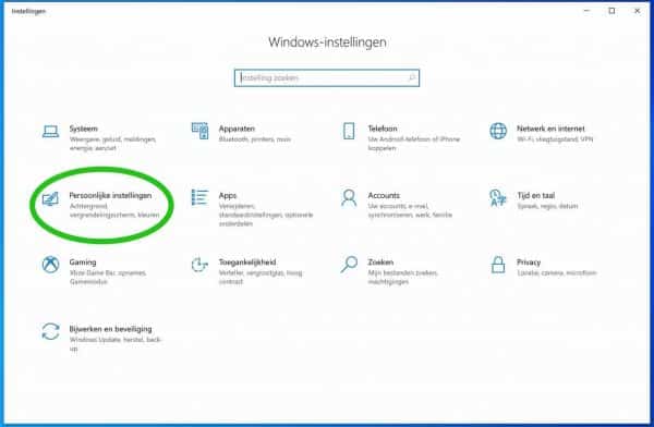 Windows dark mode inschakelen en Accent kleuren wijzigen