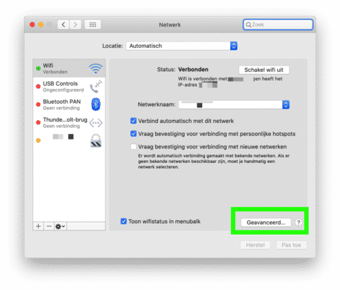 Mac adres opzoeken op Macbook of iMac - PC-Tips.info
