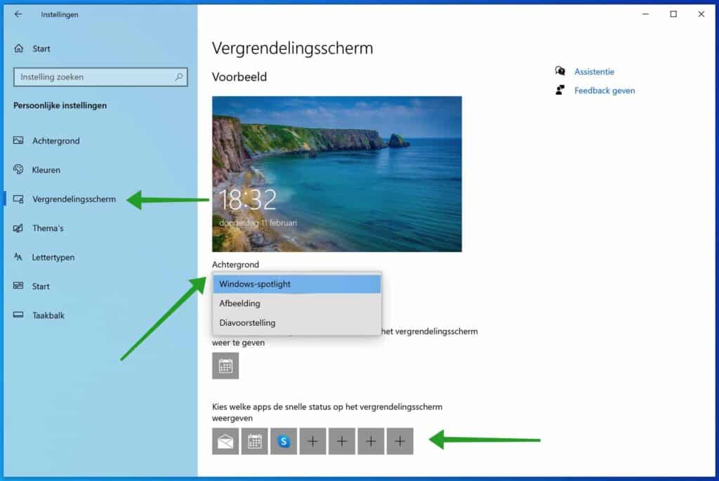 Achtergrond van het Windows vergrendelscherm wijzigen - PC Tips
