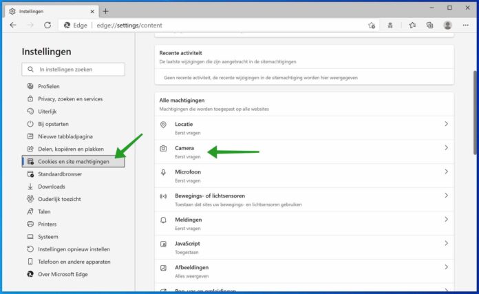 Camera (webcam) instellen in Microsoft Edge? Dit is hoe!