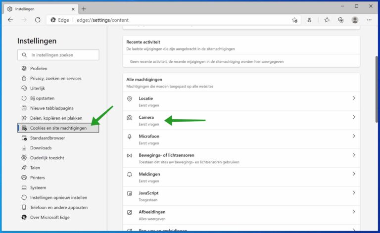 Camera (webcam) instellen in Microsoft Edge? Dit is hoe!