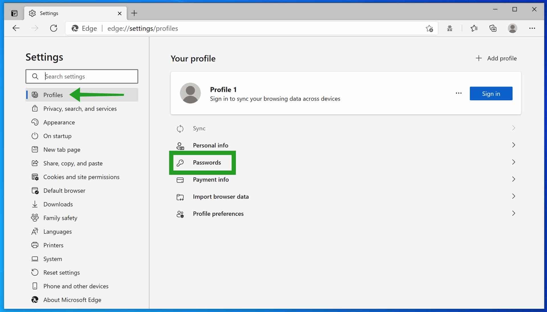 This is how to Export passwords from Microsoft Edge - PC Tips