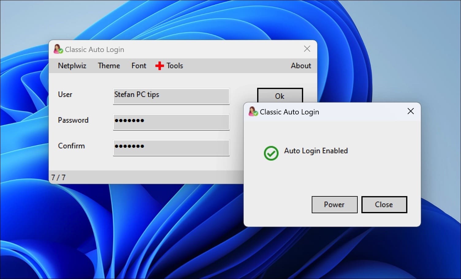 Automatisch inloggen zonder wachtwoord in Windows 11 of 10