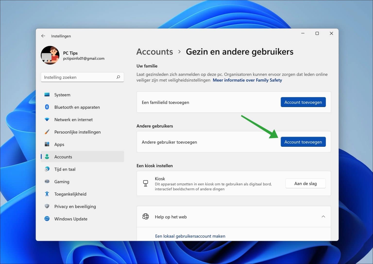 Lokaal gebruikersaccount aanmaken in Windows 11? Dit is hoe!
