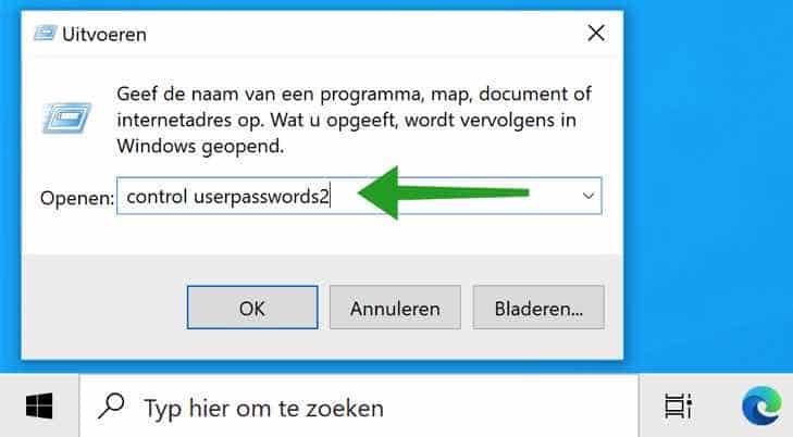 Automatisch inloggen zonder wachtwoord in Windows - PC Tips