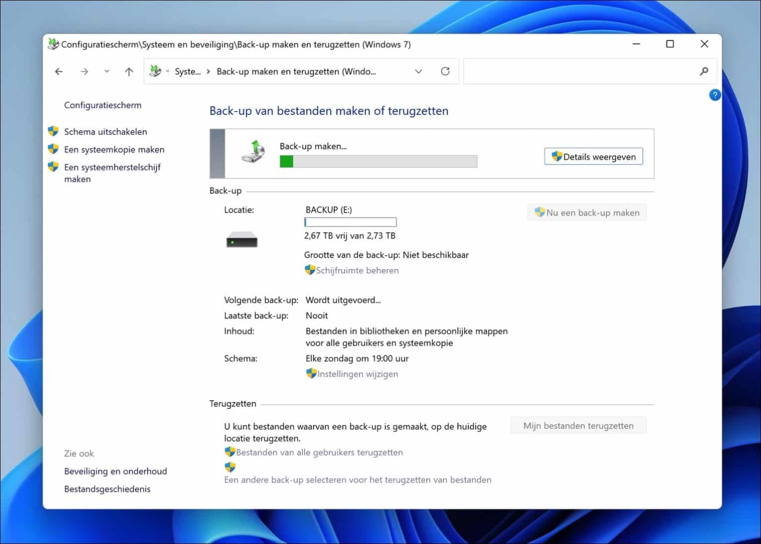 Hoe maak ik een Windows 11 systeem backup? (Complete gids)