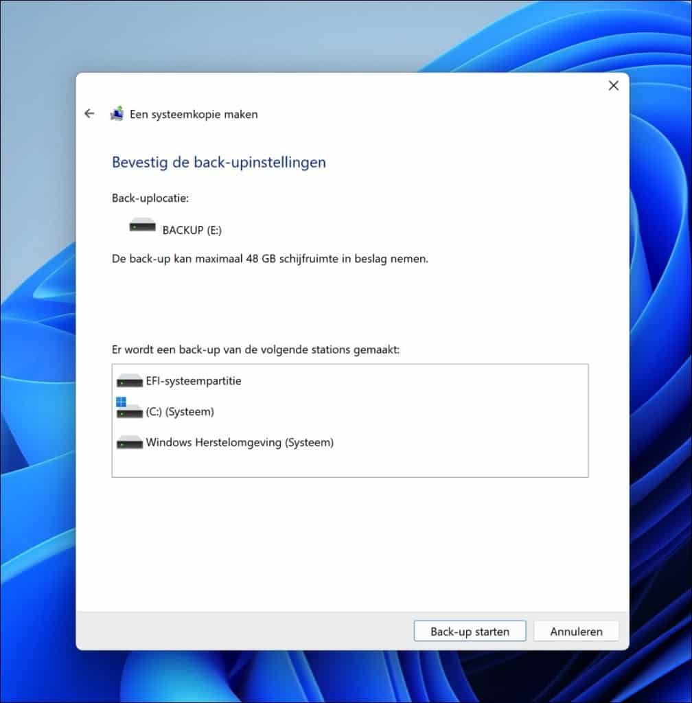 Hoe maak ik een Windows 11 systeem backup? (Complete gids)