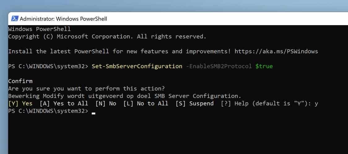 SMB (Server Message Block) protocol uitschakelen in Windows