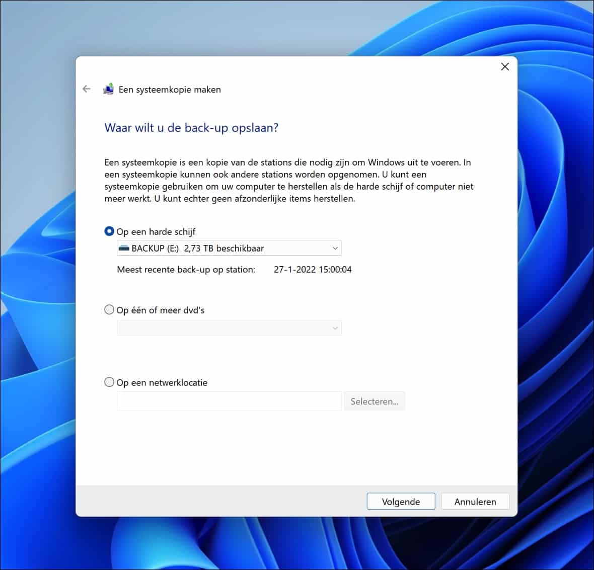 Hoe maak ik een Windows 11 systeem backup? (Complete gids)