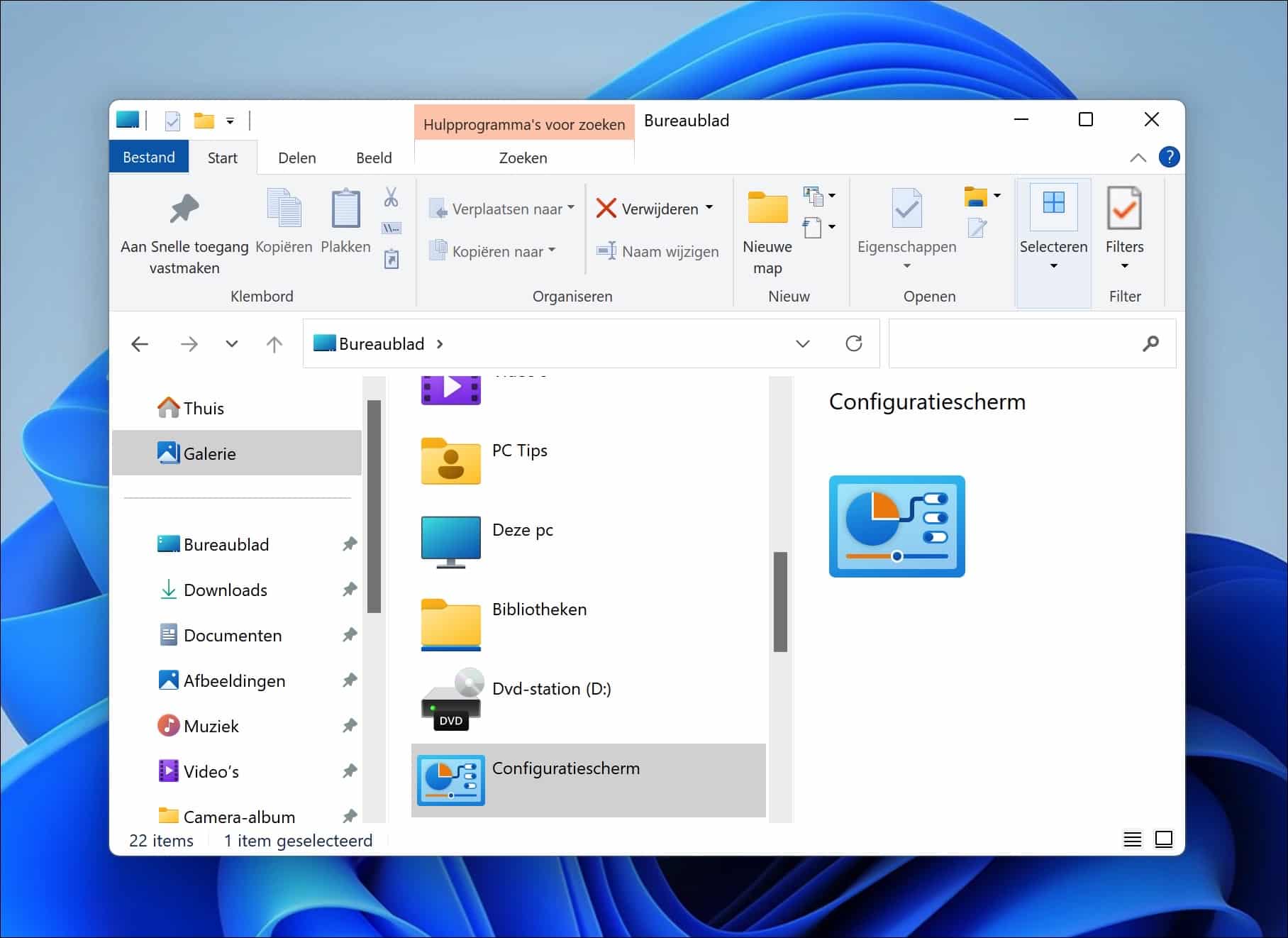 Oude Verkenner uit Windows 10 gebruiken in Windows 11