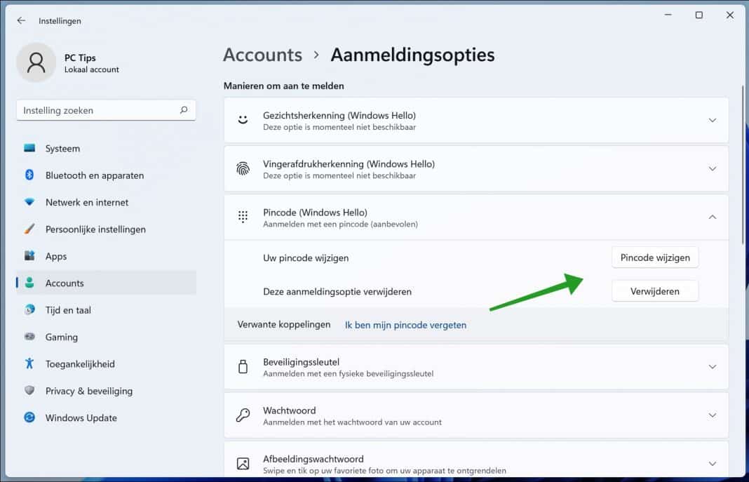 Aanmelden met PIN code in Windows 11? Dit is hoe!