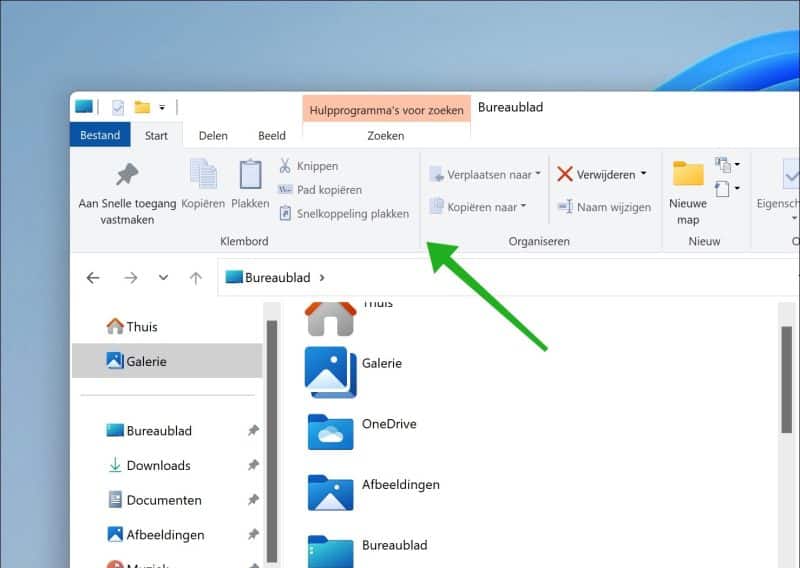 Oude Verkenner uit Windows 10 gebruiken in Windows 11