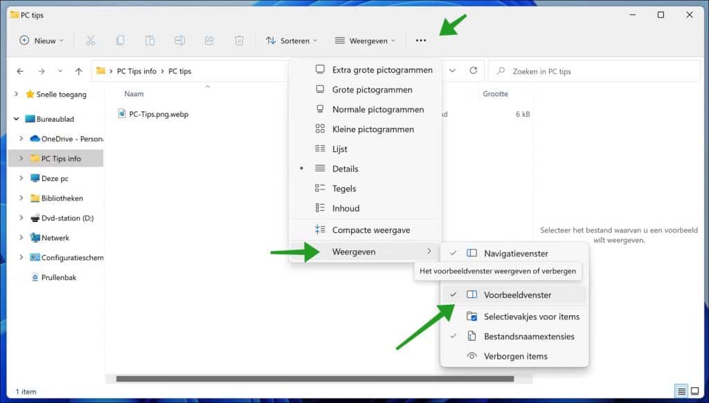 Dit zijn 16 tips voor Windows verkenner in Windows 11