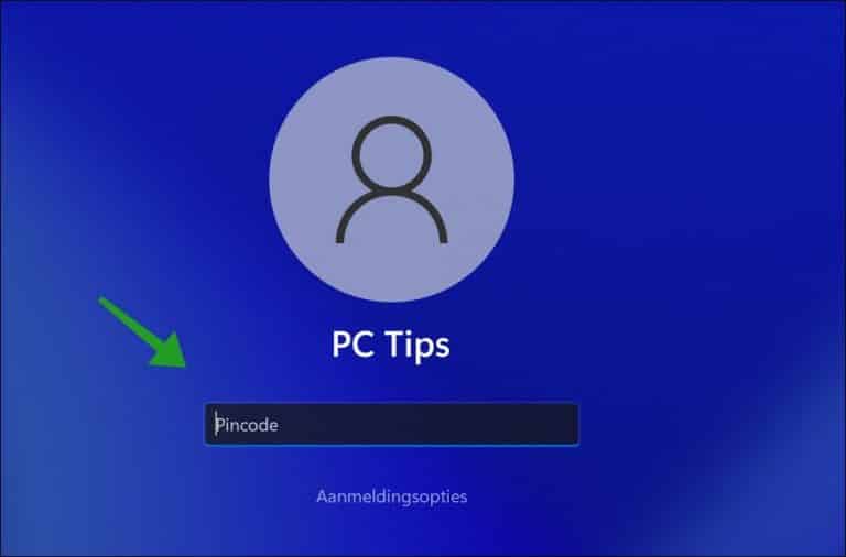 Aanmelden met PIN code in Windows 11? Dit is hoe!