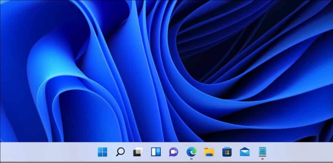Grootte van de taakbalk pictogrammen wijzigen in Windows 11