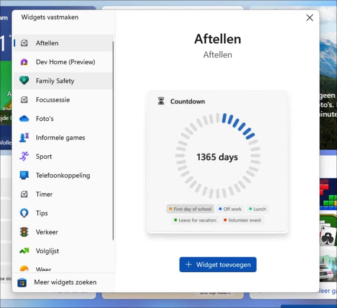 Widgets aanpassen en beheren in Windows 11 (Zo werkt het)