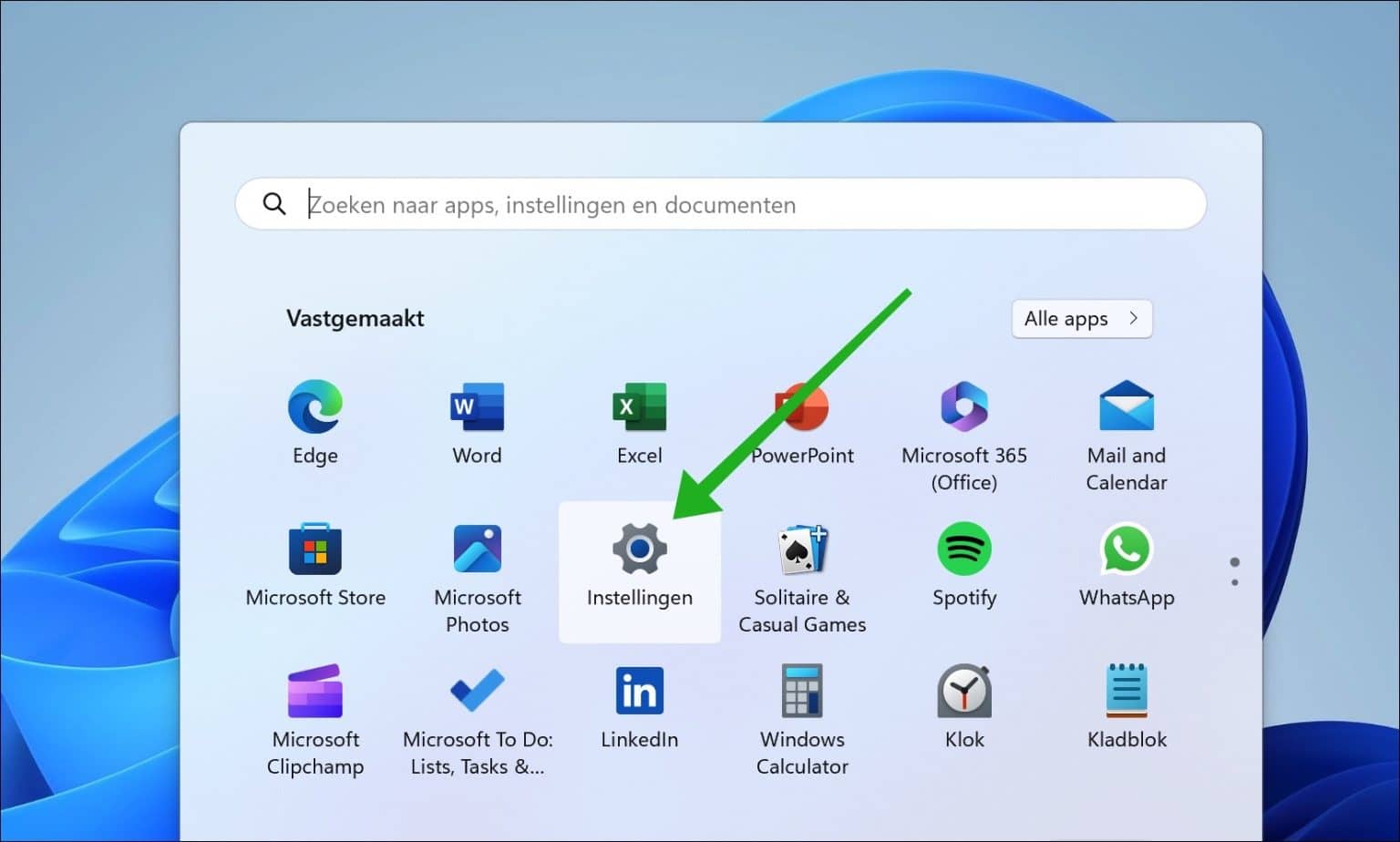 Prullenbak pictogram weergeven op het bureaublad