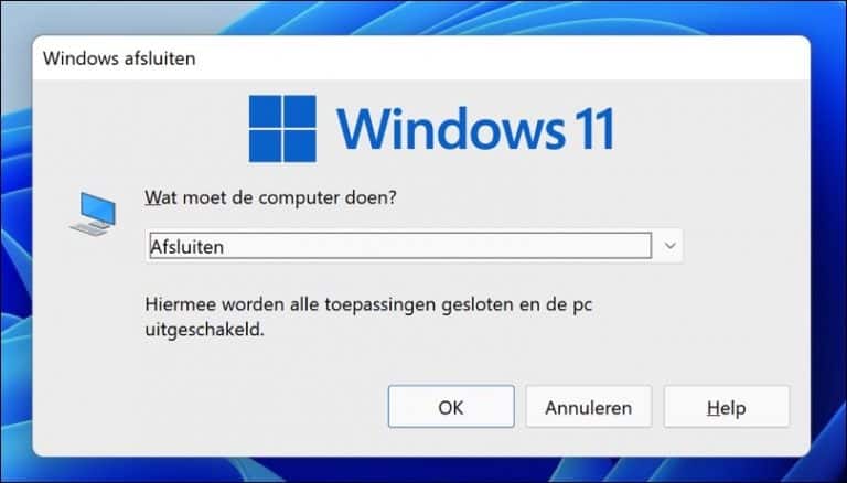 Windows 11 afsluiten? 10 manieren om Windows uit te schakelen