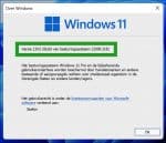 Windows 11 versie, editie of buildnummer opzoeken