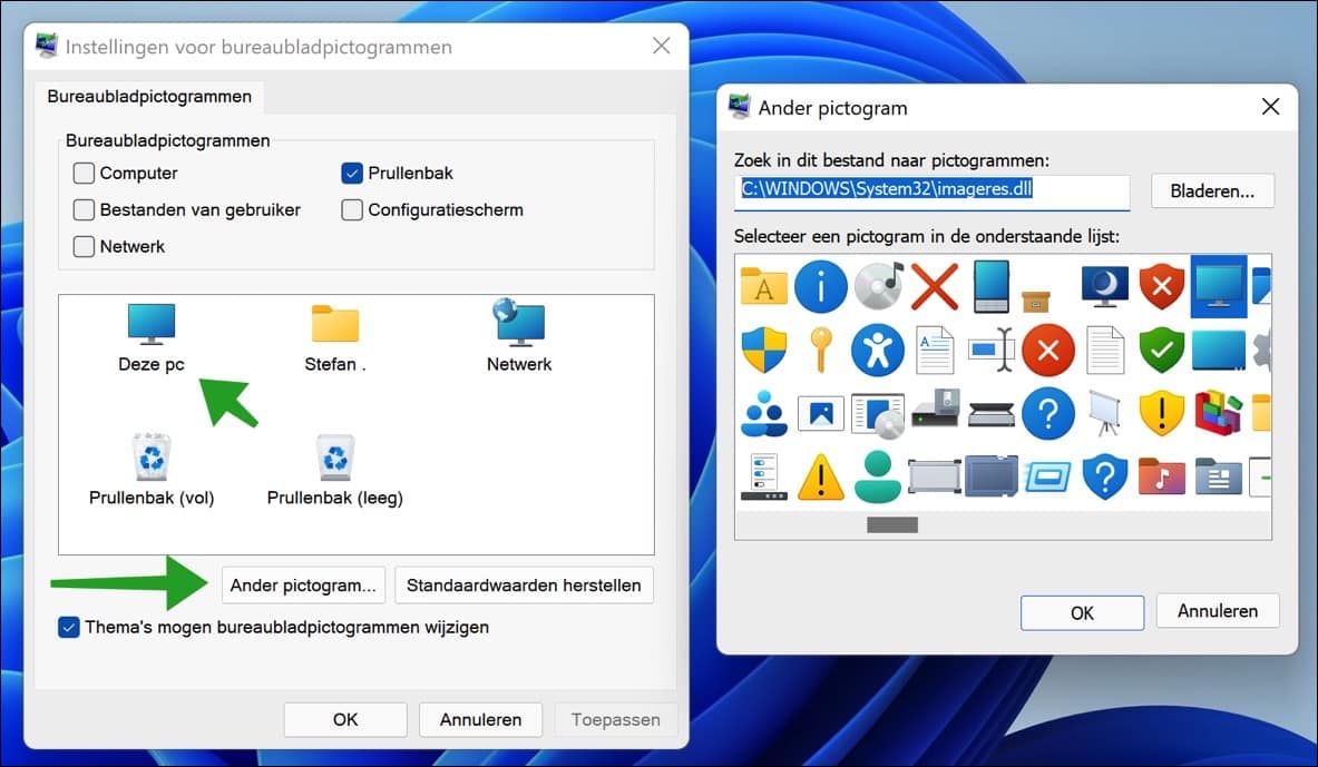 Pictogrammen wijzigen in Windows 11? Dit is hoe!