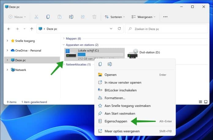 Scandisk om schijf problemen op te lossen in Windows 11