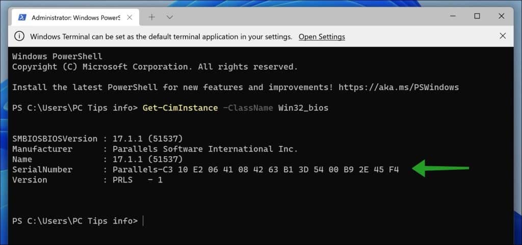 Computermodel of serienummer opzoeken in Windows 11/10