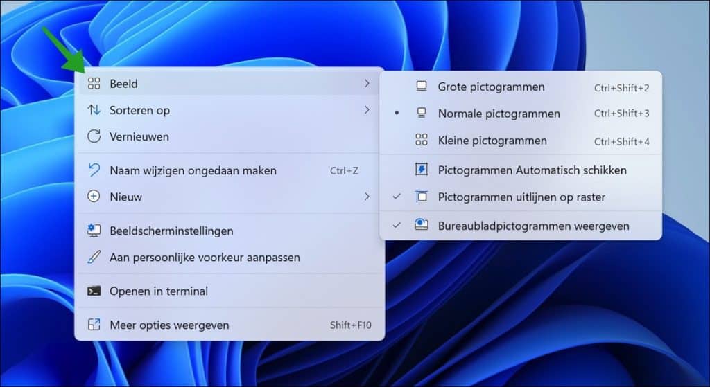 Desktopsymbole verwalten Windows 11 (Anleitung)