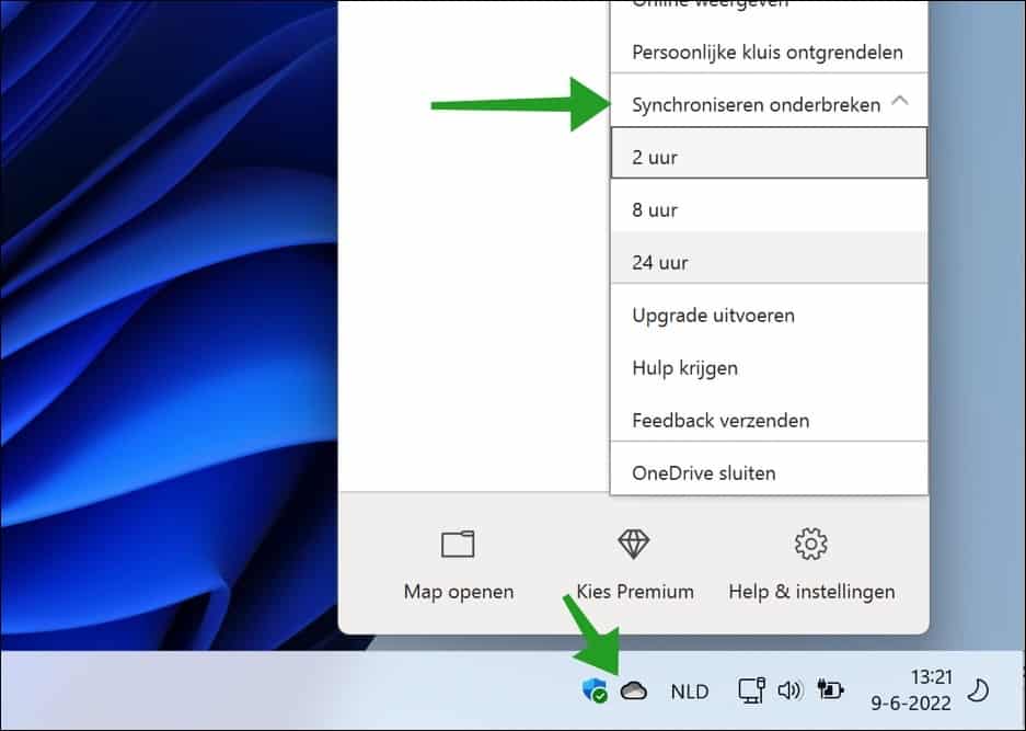 OneDrive synchronisatie stopzetten of uitschakelen (Gids)