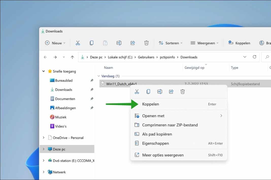 Een ISO-bestand openen in Windows 11? Zo werkt het!