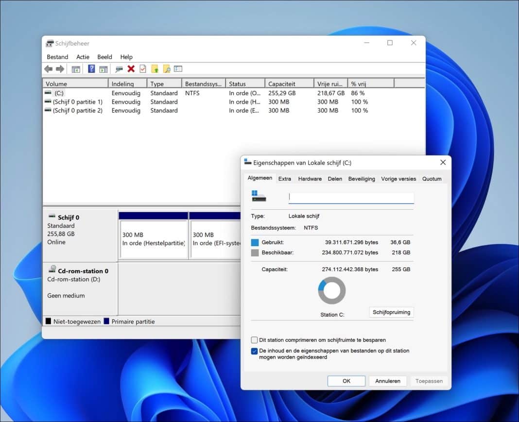 Computer specificaties bekijken in Windows 11 of Windows 10