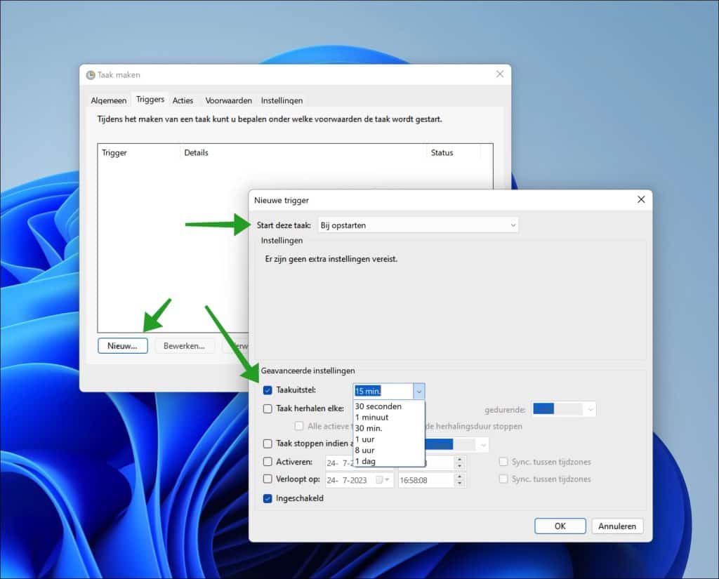 App of programma vertraagd opstarten in Windows 11 of 10