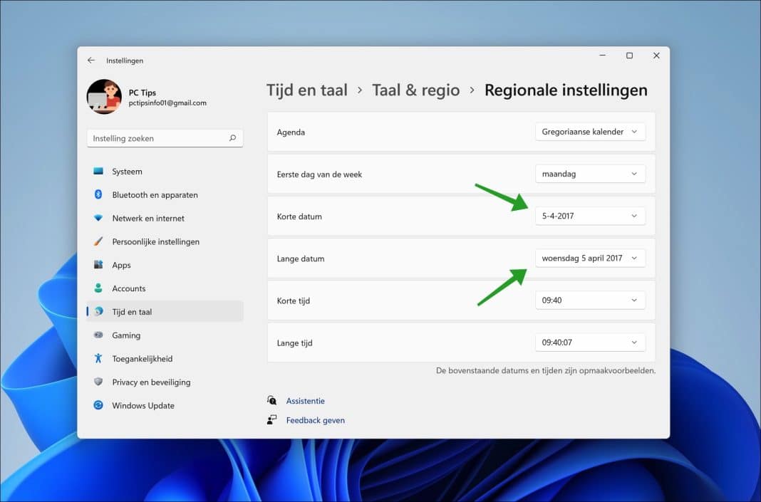 Datum notatie wijzigen in Windows 11? Dit is hoe!