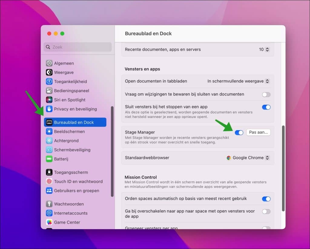 Hoe werkt Stage manager op een Mac Ventura? (Complete gids)