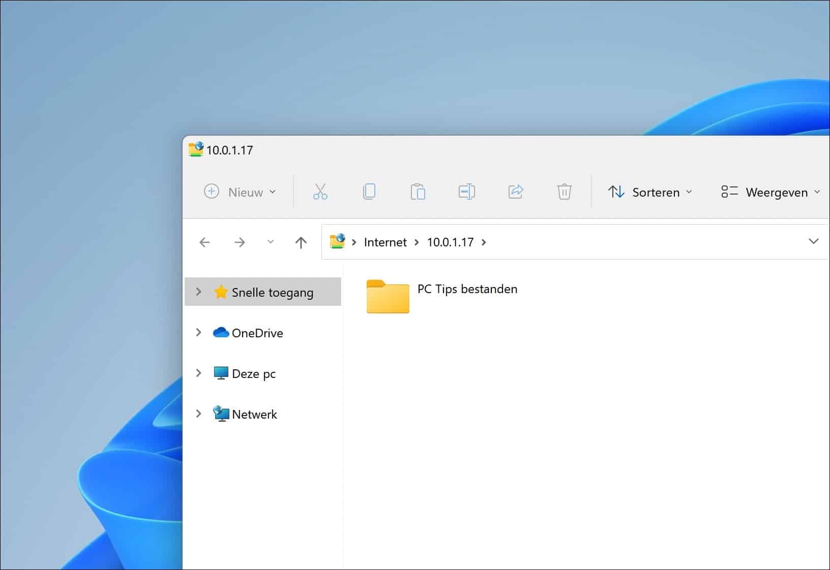 Een FTP netwerkstation aanmaken in Windows 11
