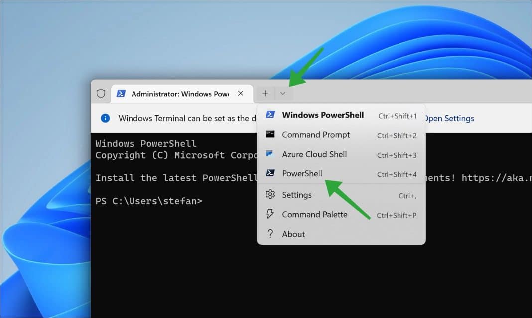 Powershell updaten naar de laatste versie in Windows 11 of 10