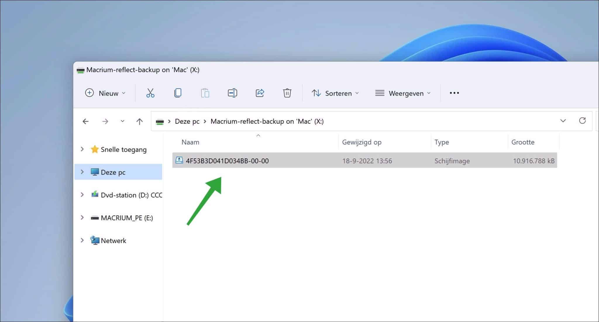 Windows 11 back-up maken met Macrium Reflect