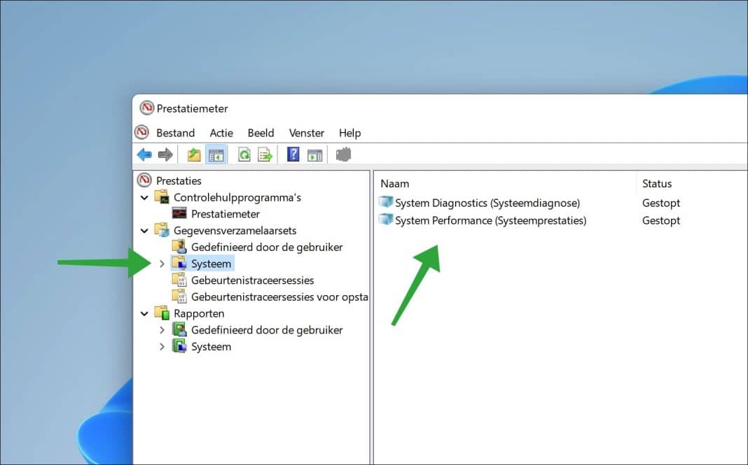 De Prestatiemeter of Perfmon gebruiken in Windows 11