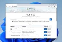 UUP Dump gebruiken om een Windows ISO te downloaden