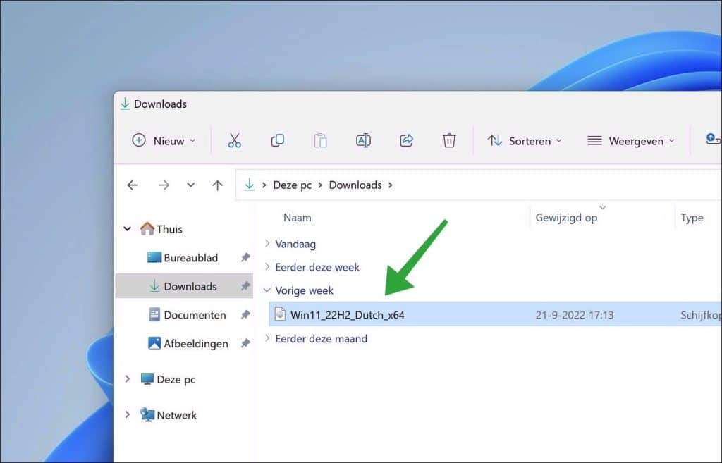 Windows 11 22H2 installeren op niet ondersteunde computer