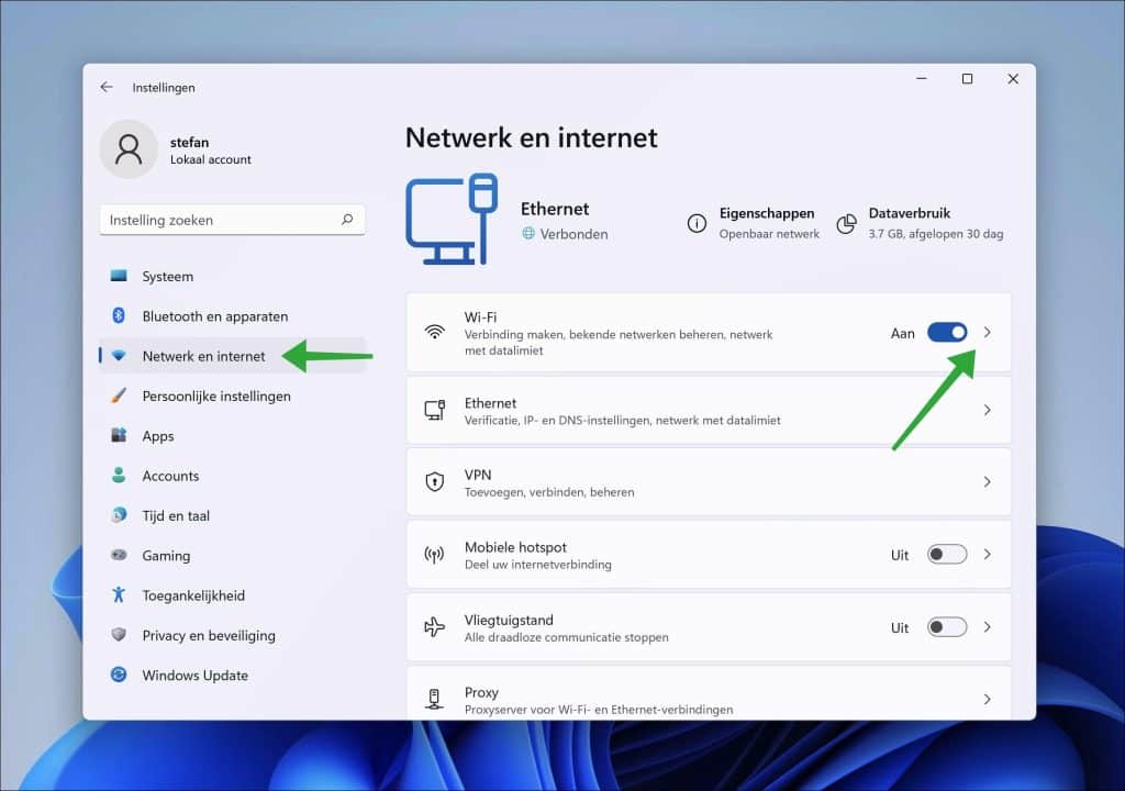 Wifi inschakelen in Windows 11: zo werkt het!
