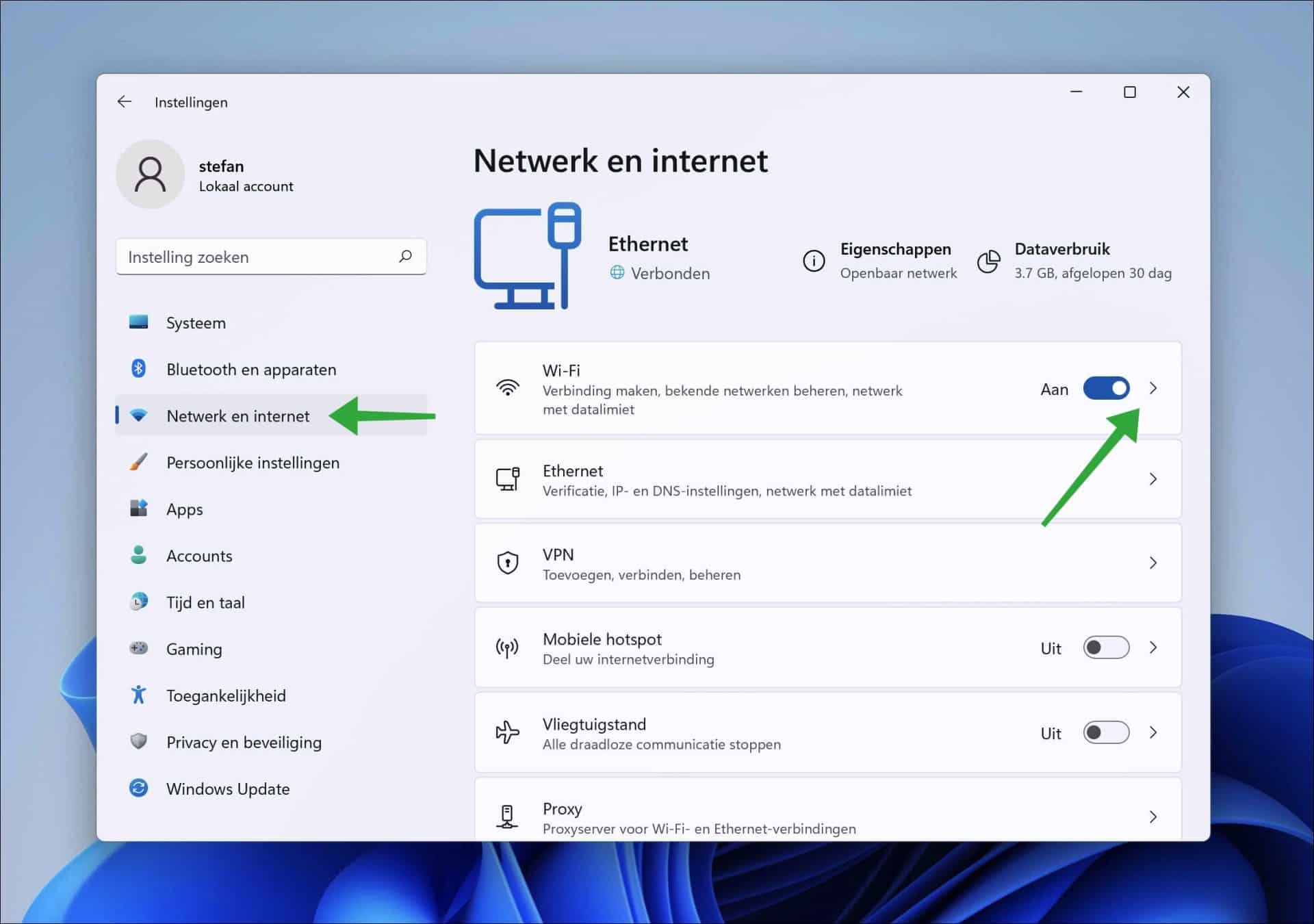 Wifi inschakelen in Windows 11: zo werkt het!