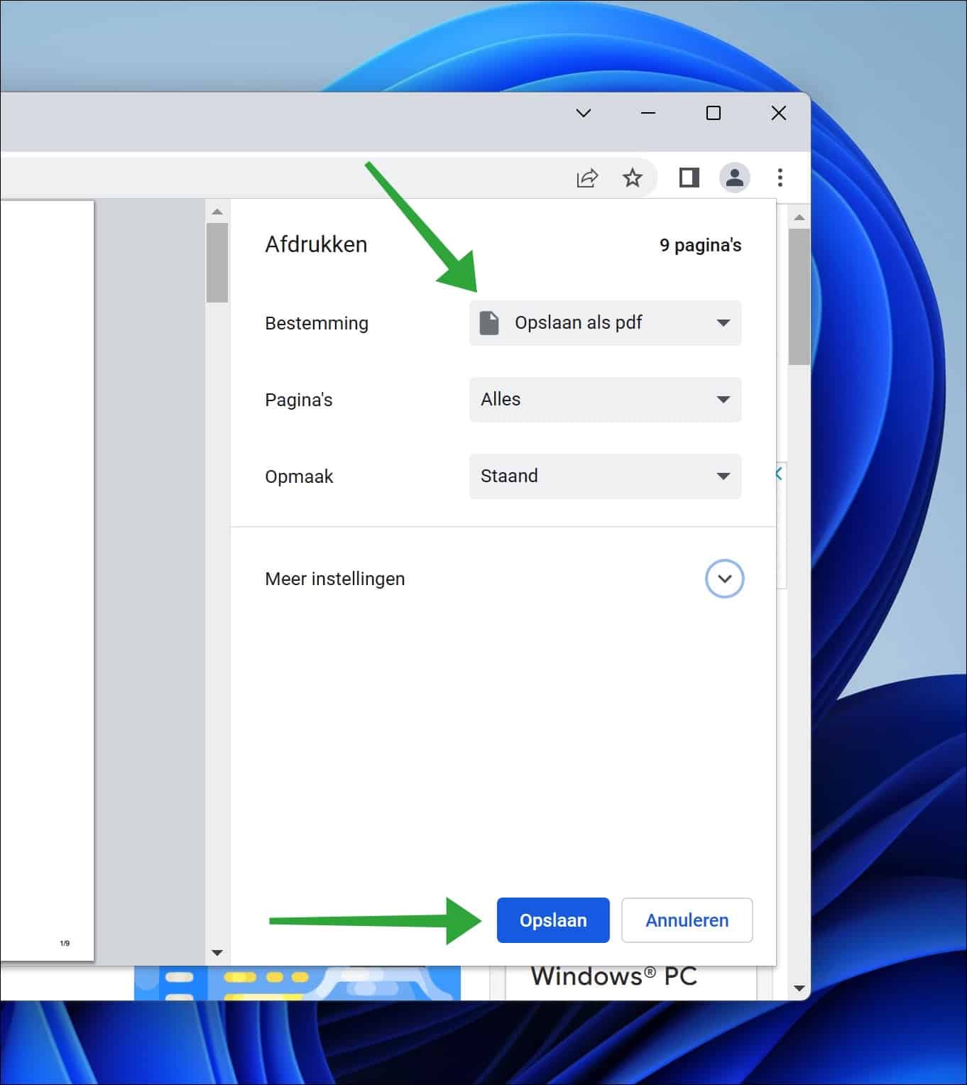 Website opslaan als PDF bestand? Zo werkt het!