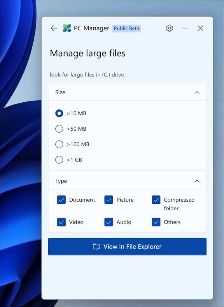 PC Manager voor Windows 11 of Windows 10: Wat is het?