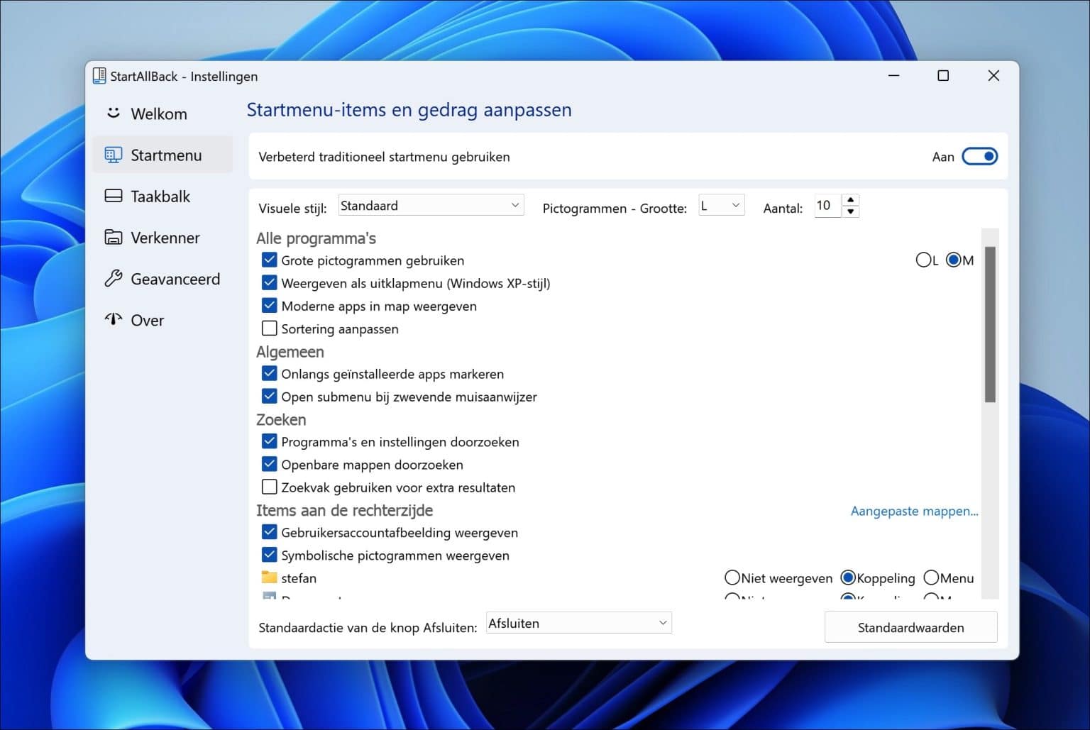 StartIsBack voor Windows 11 wat is het en hoe werk het?