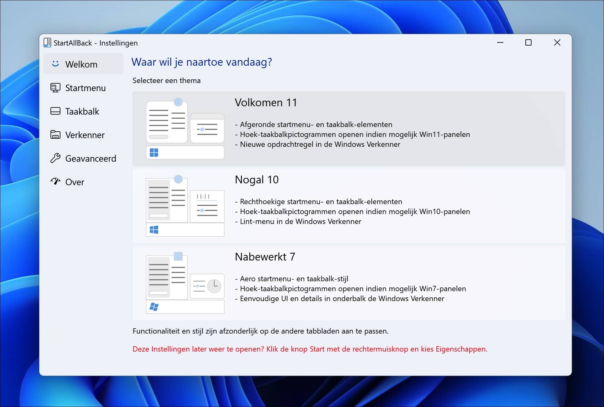 StartIsBack voor Windows 11 wat is het en hoe werk het?