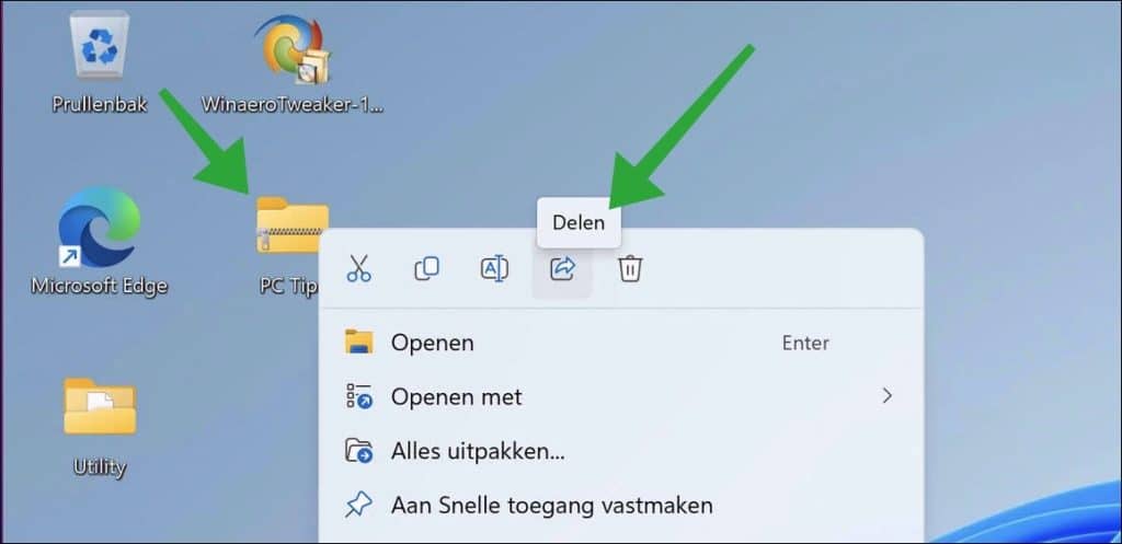Lokale bestanden delen via OneDrive in Windows 11